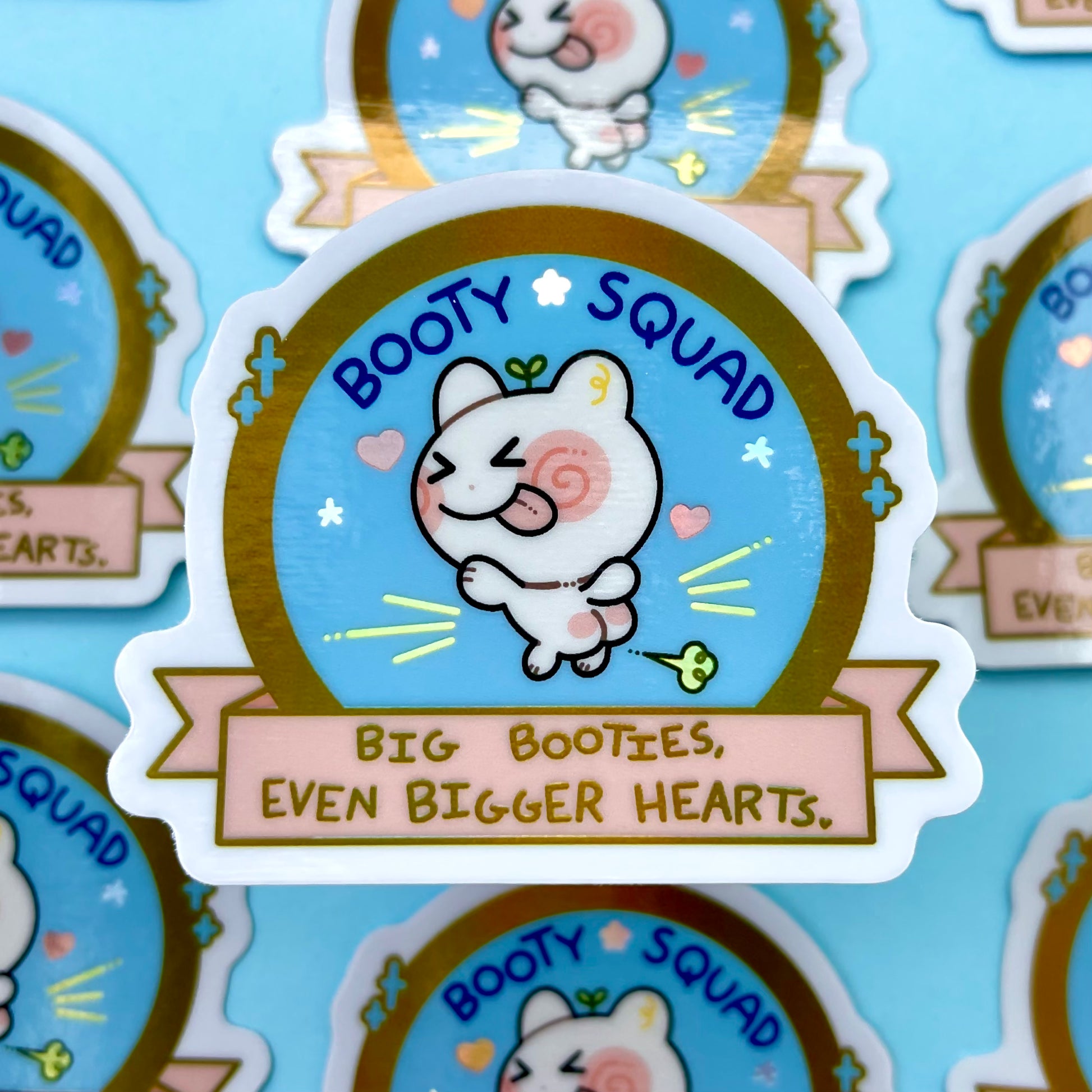 Booty Squad Stickers – Cool Art Store